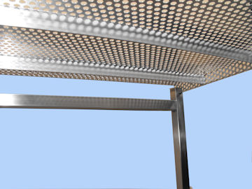 Tables plateau perforé